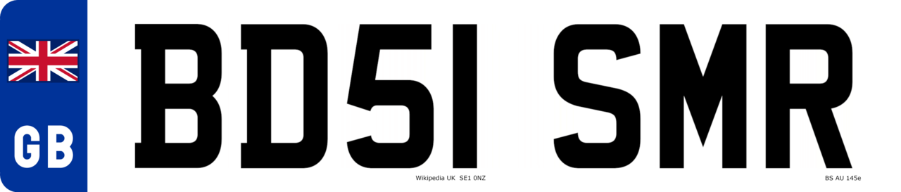 Number Plates – Ace Motor Factors